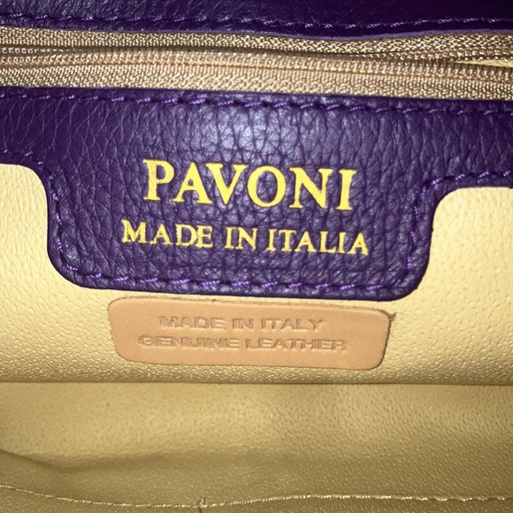 PAVONI | Bags | Pavoni Made In Italy Leather Shoulder Purse | Poshmark